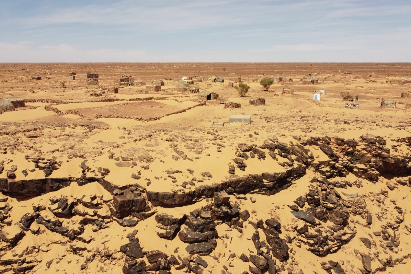 The unknown Oasis of El Berbera in Mauritania - wild man life